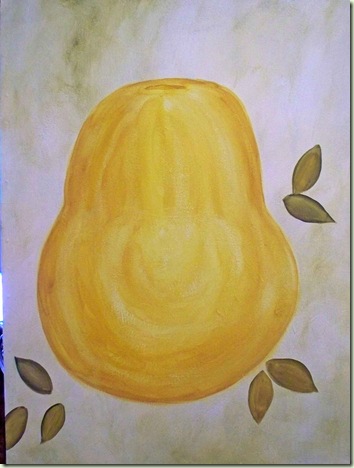 One More Pear Painting Tutorial - Just Paint It Blog